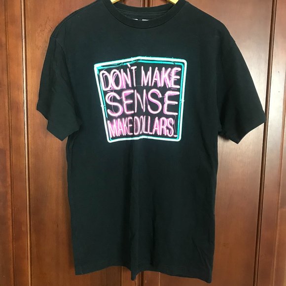 Staple | Shirts | 42 Staple Pigeon Black Tshirt Neon Logo Dont Make ...